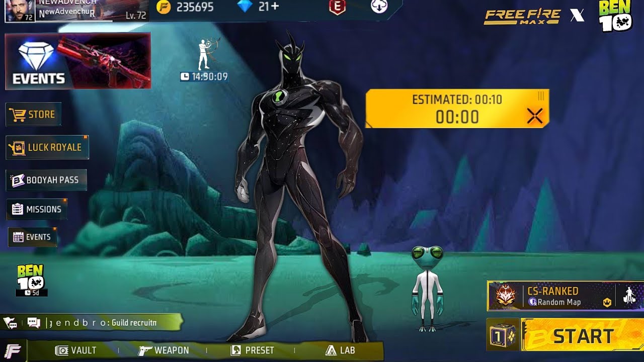 Garena officially confirm to ben10 collaboration in freefire?! || Alien ...