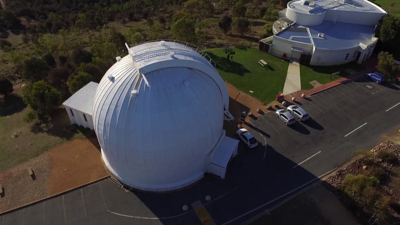 Mount Stromlo Observatory Drone Fly-around Canberra - YouTube