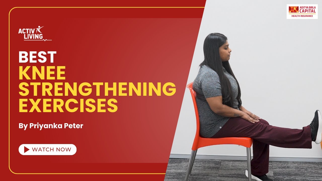 Best Knee Strengthening Exercises At Home | Protect Your Knees From ...