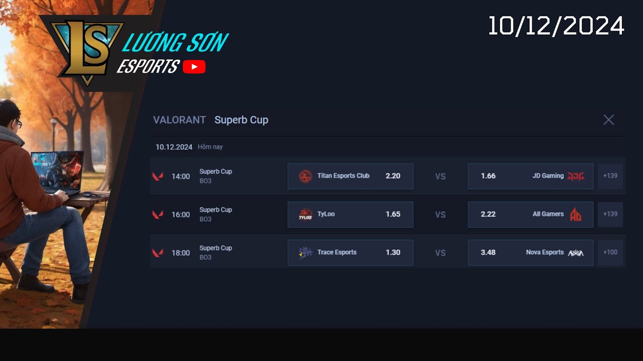 Valorant Bình Luận Tiếng Việt | Superb Cup | TEC vs JDG | TYL vs AG | TE vs NOVA | 10/12/2024 ...