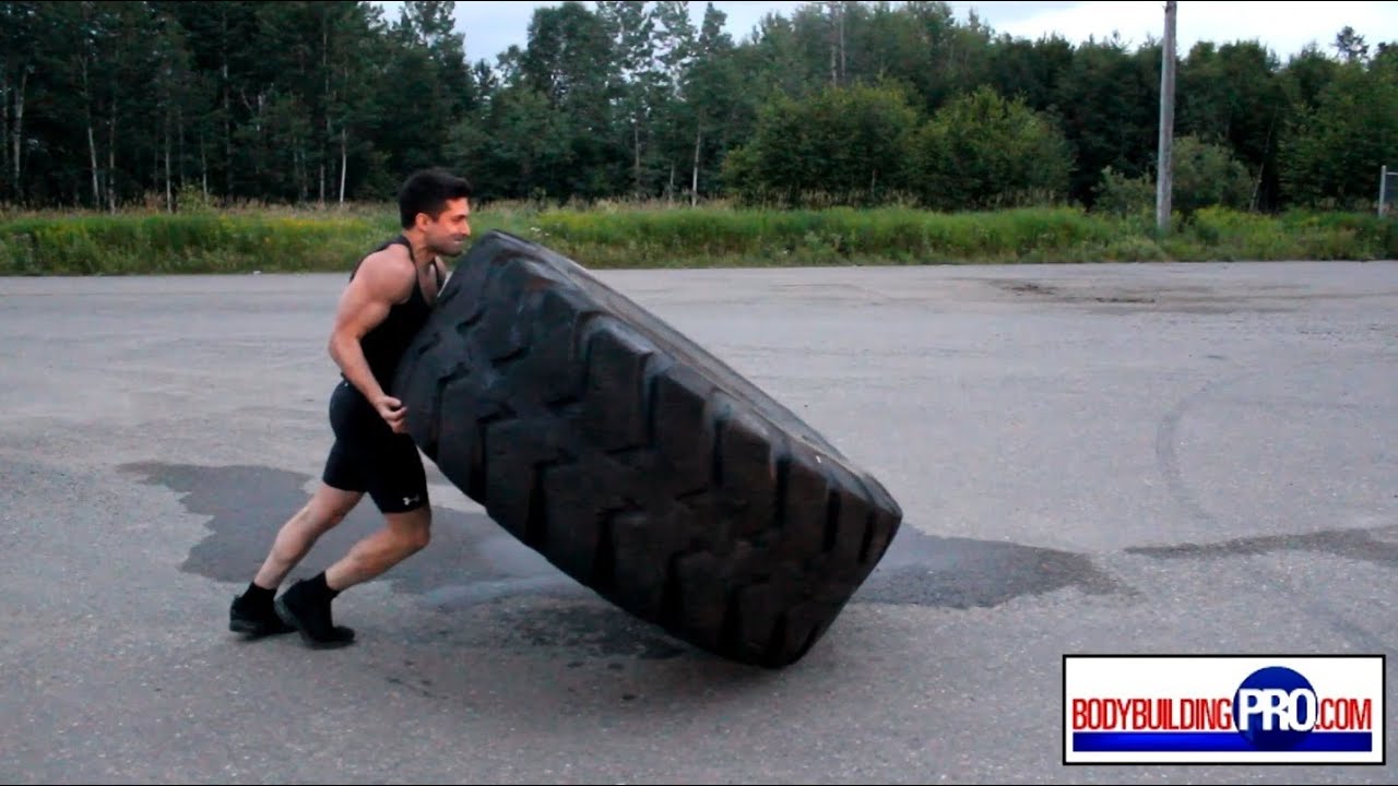 Tire Flip Training - YouTube