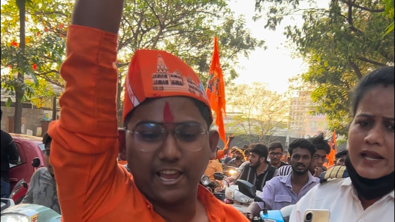 T raja singh mira road rally 🚩🚩🔱🔱 |mira road | tiger raja singh ...