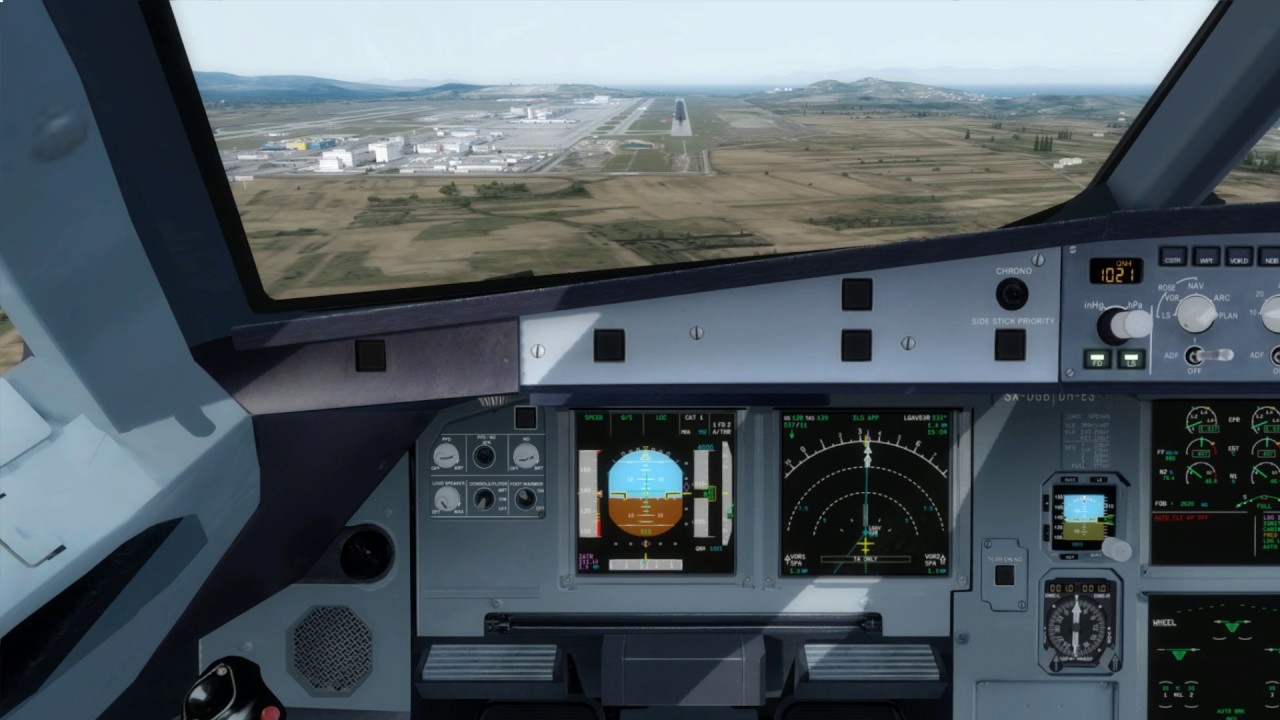 Fslabs A320 | Aegean 931 From Cairo Landing in Athens | IVAO with ATC ...