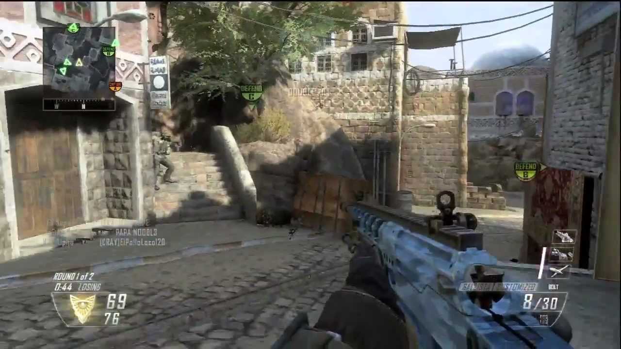 Black Ops 2 Ballista "Iron Sight" Sniper Gameplay - YouTube