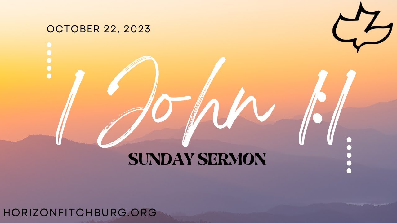 1 John 1 | Pastor Jim Monroe - October 22, 2023 - YouTube