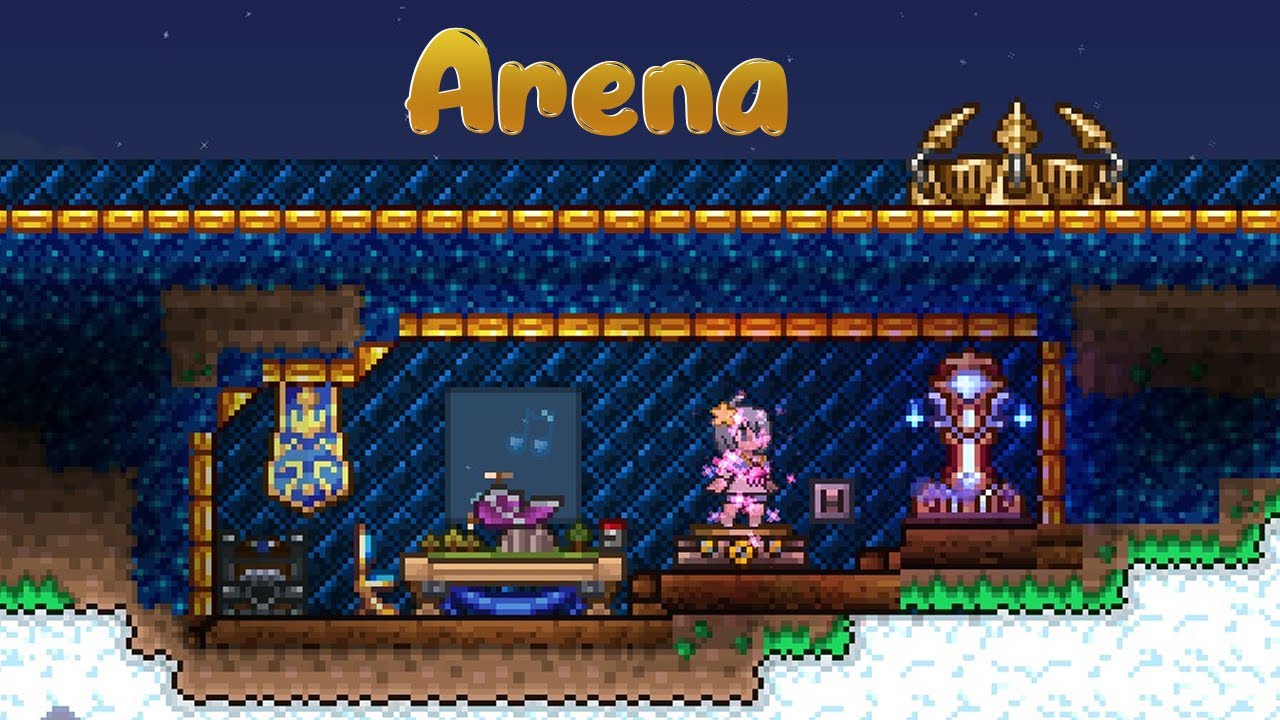 My Arena | Terraria Speedbuild - YouTube