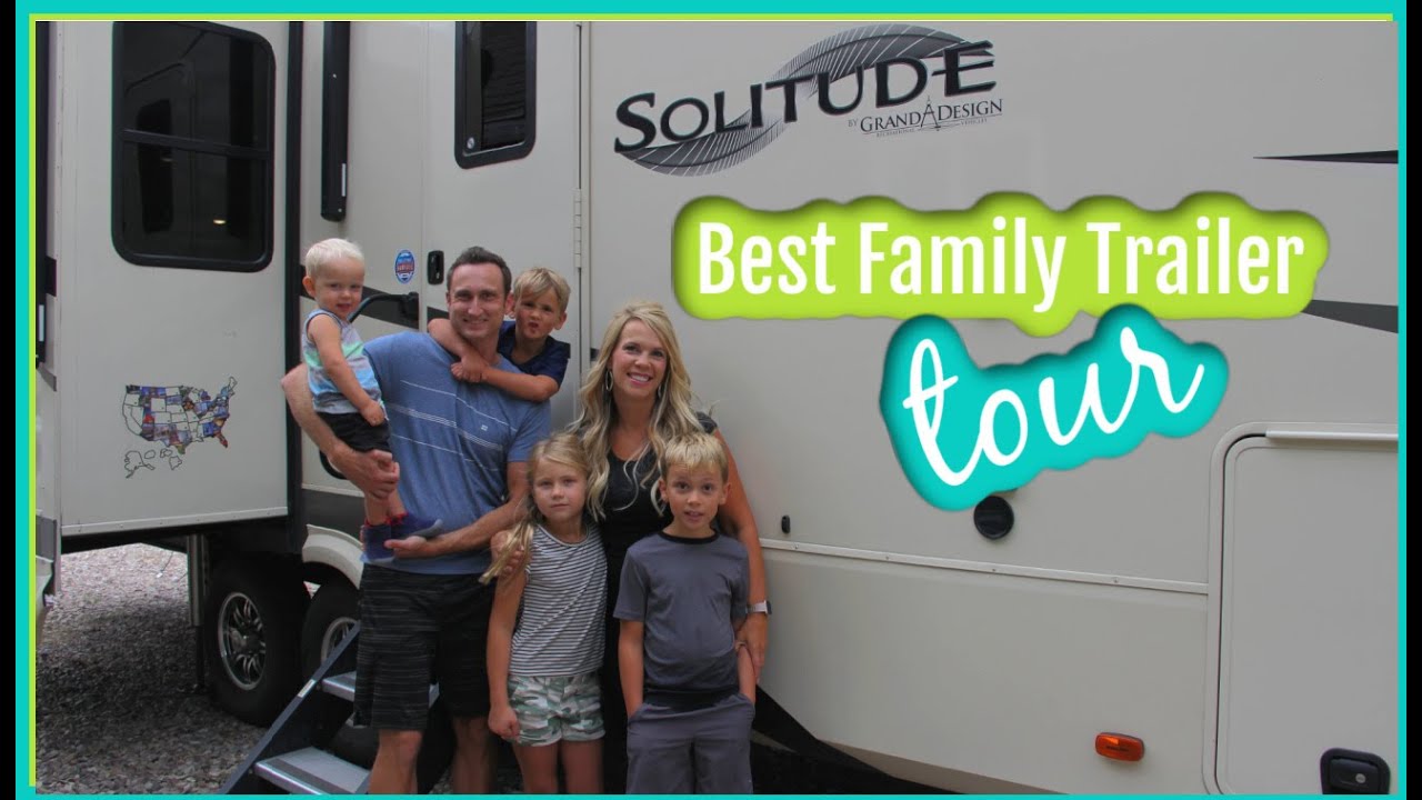 Best RV for a Family! Best Layout for big families. Grand Design ...