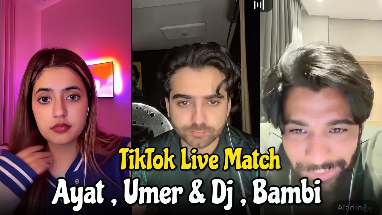 May 10, 2025 TikTok Live Match | Ayat , Umer BUTT vs DJ , Bambi | Funny Moments 😁🤣🤣 - YouTube