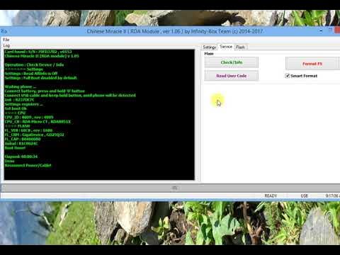 Qmobile E4 x RDA Cpu flash file read with cm2 boot key 8+0 press together - YouTube
