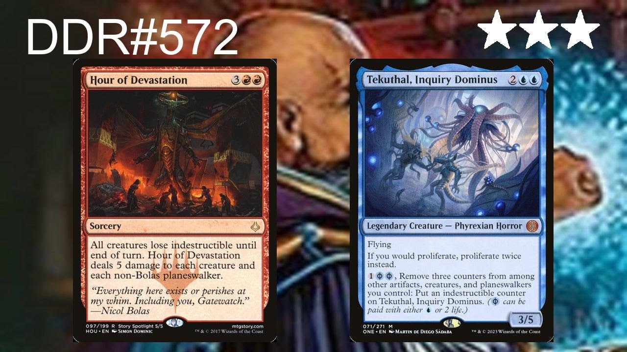 DDR#572 - Hour of Devastation vs. Indestructible Counters - YouTube