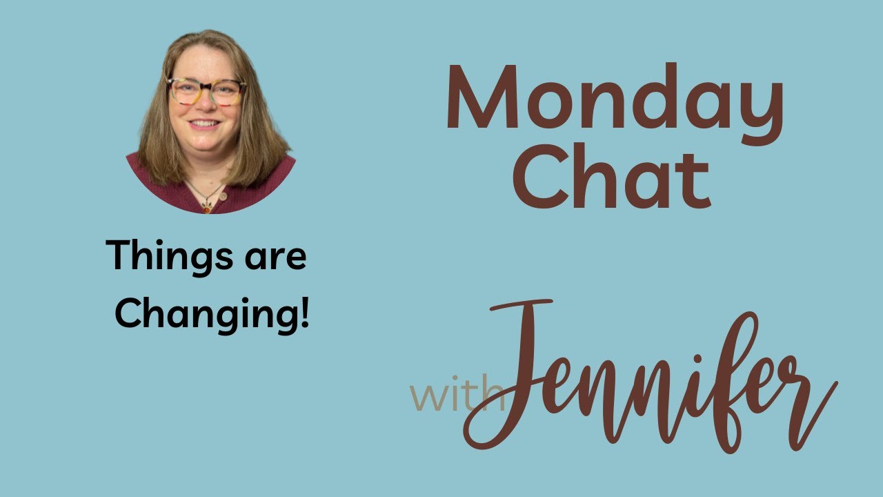 Monday Chat - Changing things up AGAIN - YouTube