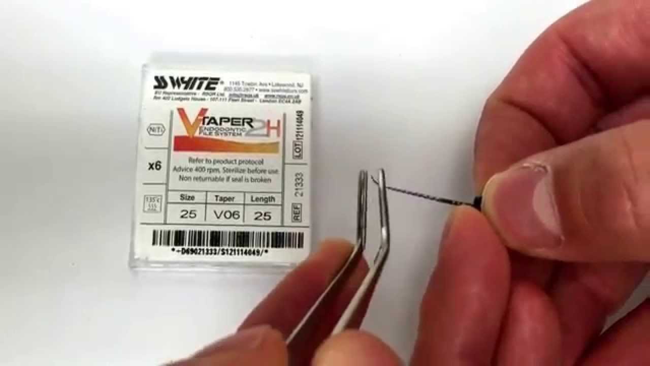 VTaper 2H rotary files - YouTube