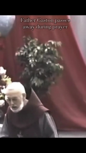 FATHER GASTON PASSES AWAY DURING PRAYER - YouTube