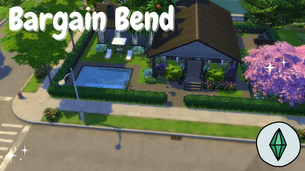 Bargain Bend Speed Build || The Sims 4 - YouTube