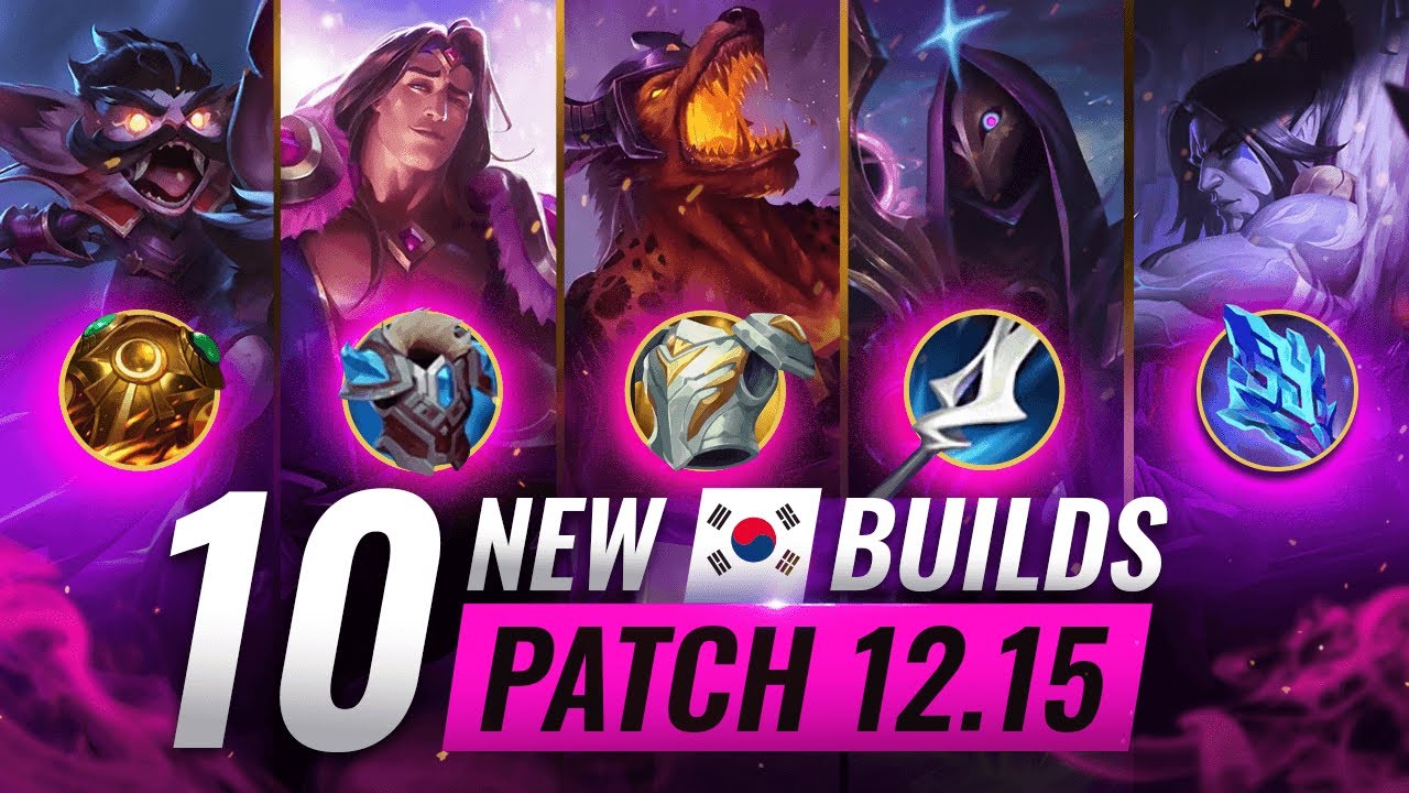 MUST USE Meta Korean Builds for Patch 12.15: Sylas Support is OP ...