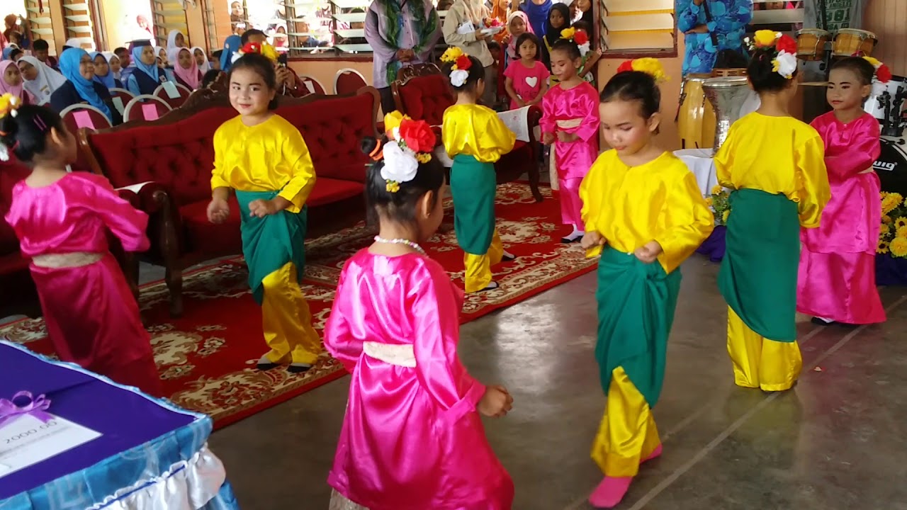 Tarian Inang Prasekolah SKDLRM 2017 - YouTube