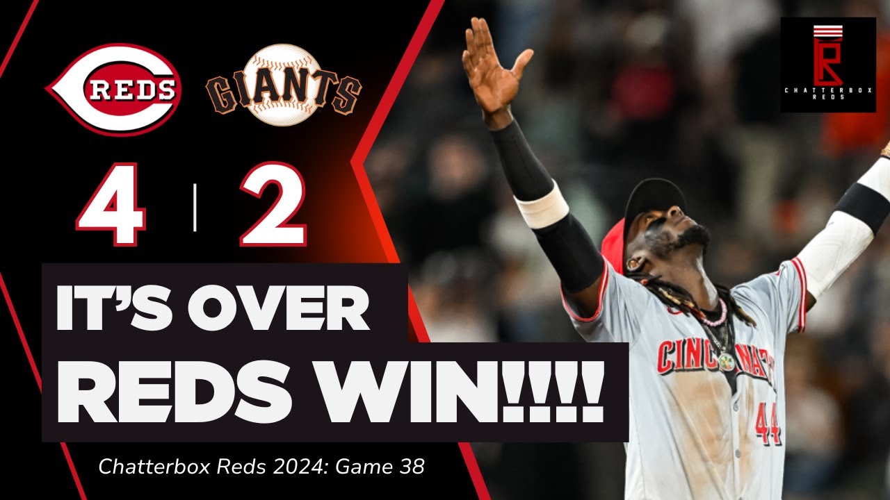 REDS WIN! The Losing Streak is Over! Cincinnati Beats San Francisco ...