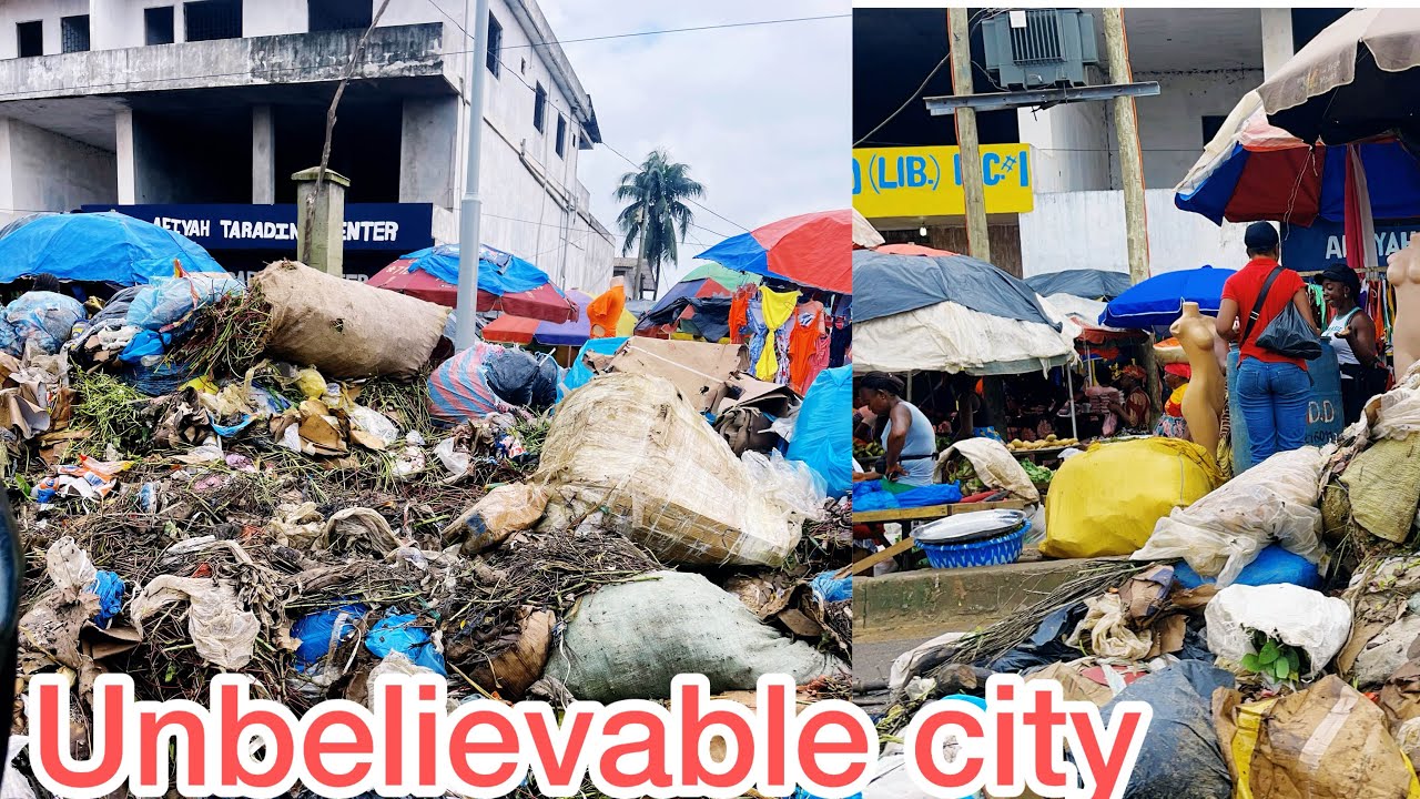 Unbelievable new look of Liberia two biggest market red light and ...