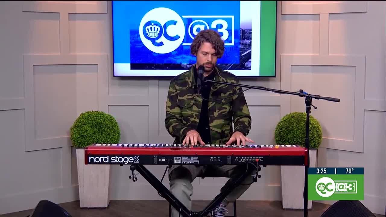 Jazz musician Jarrod Lawson performs on set ahead of Charlotte show ...