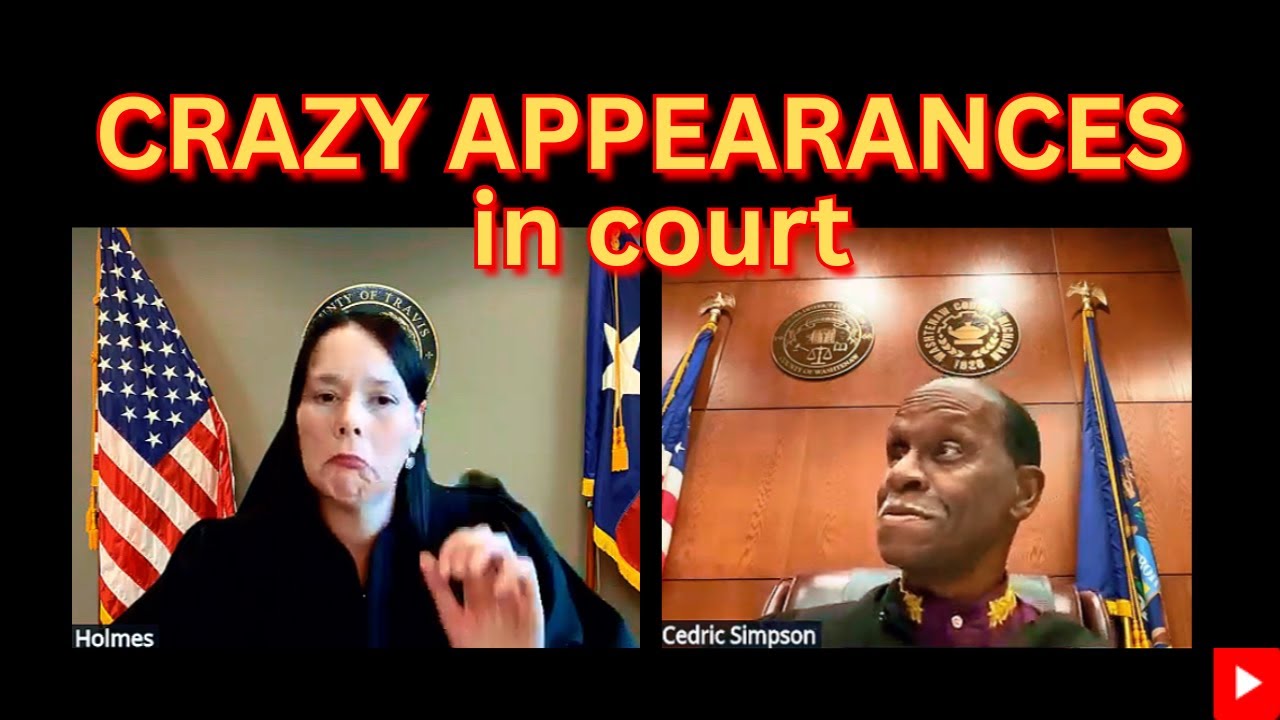 Crazy Court Appearances from Texas to Michigan - YouTube