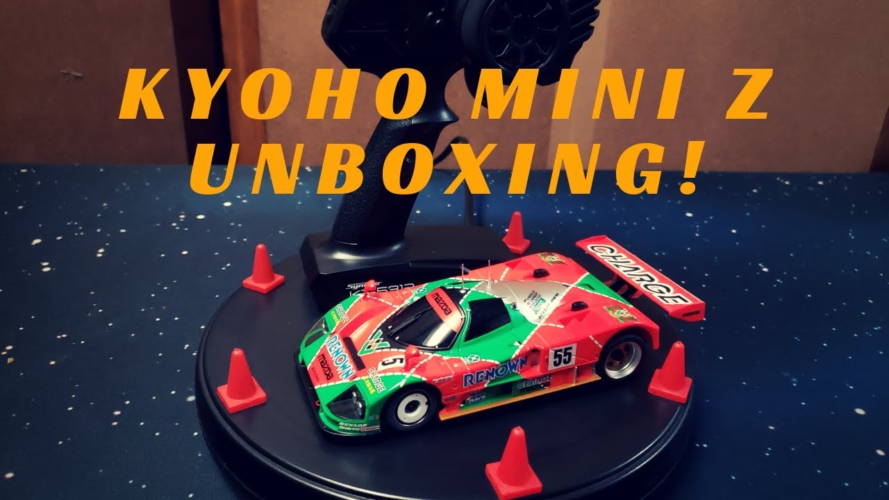 Kyosho Mini Z Mazda 787B Unboxing - YouTube