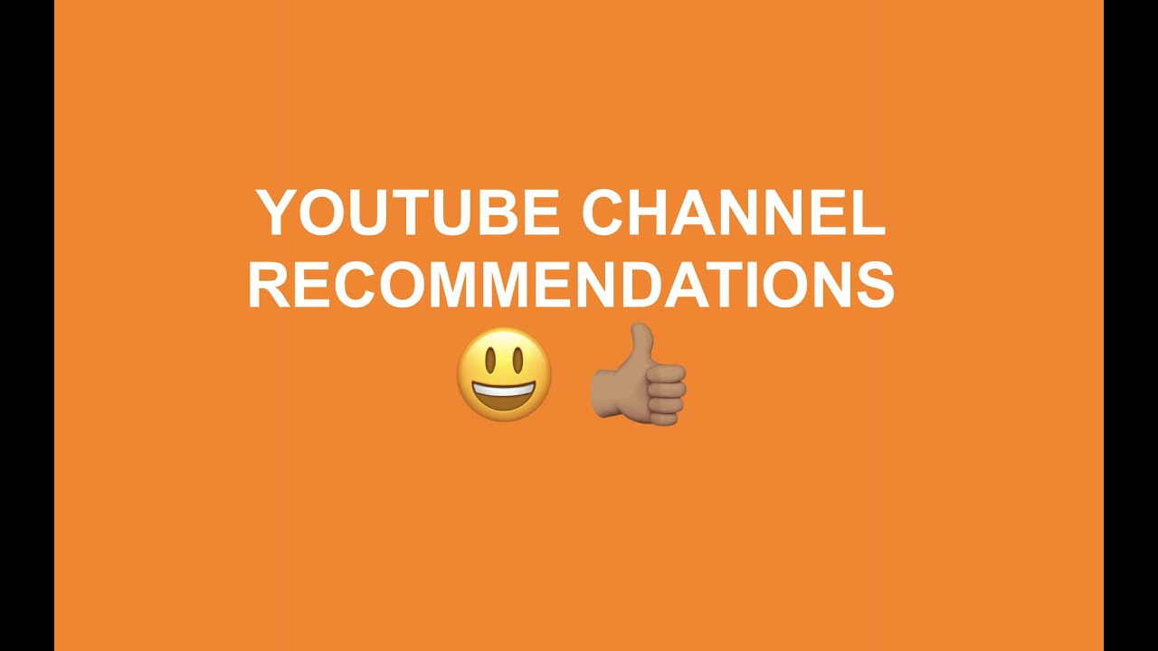 Youtube Channel Recommendations - YouTube