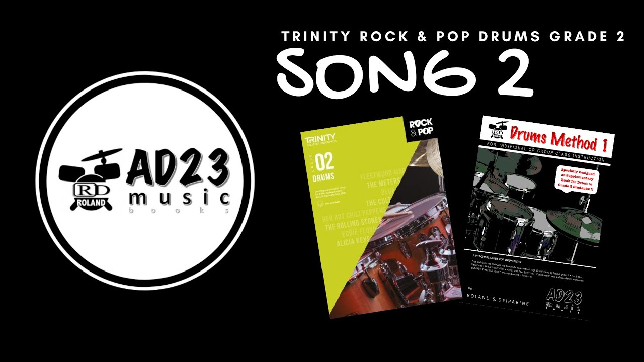 SONG 2 | Trinity Rock & Pop Drums Grade 2 - YouTube
