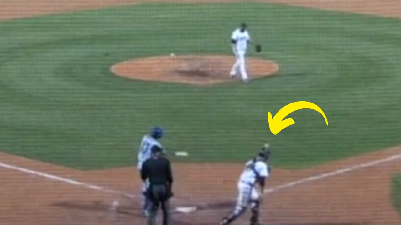 The Strangest Strikeout in Baseball History - YouTube
