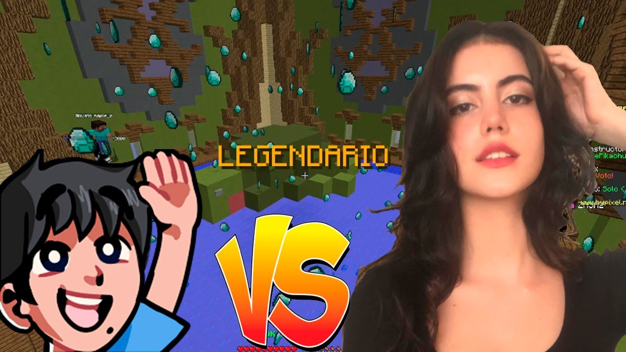 VERSUS DE CONSTRUCCIÓN CON CHICA GAMER | PukiePikachu y Flequi - YouTube