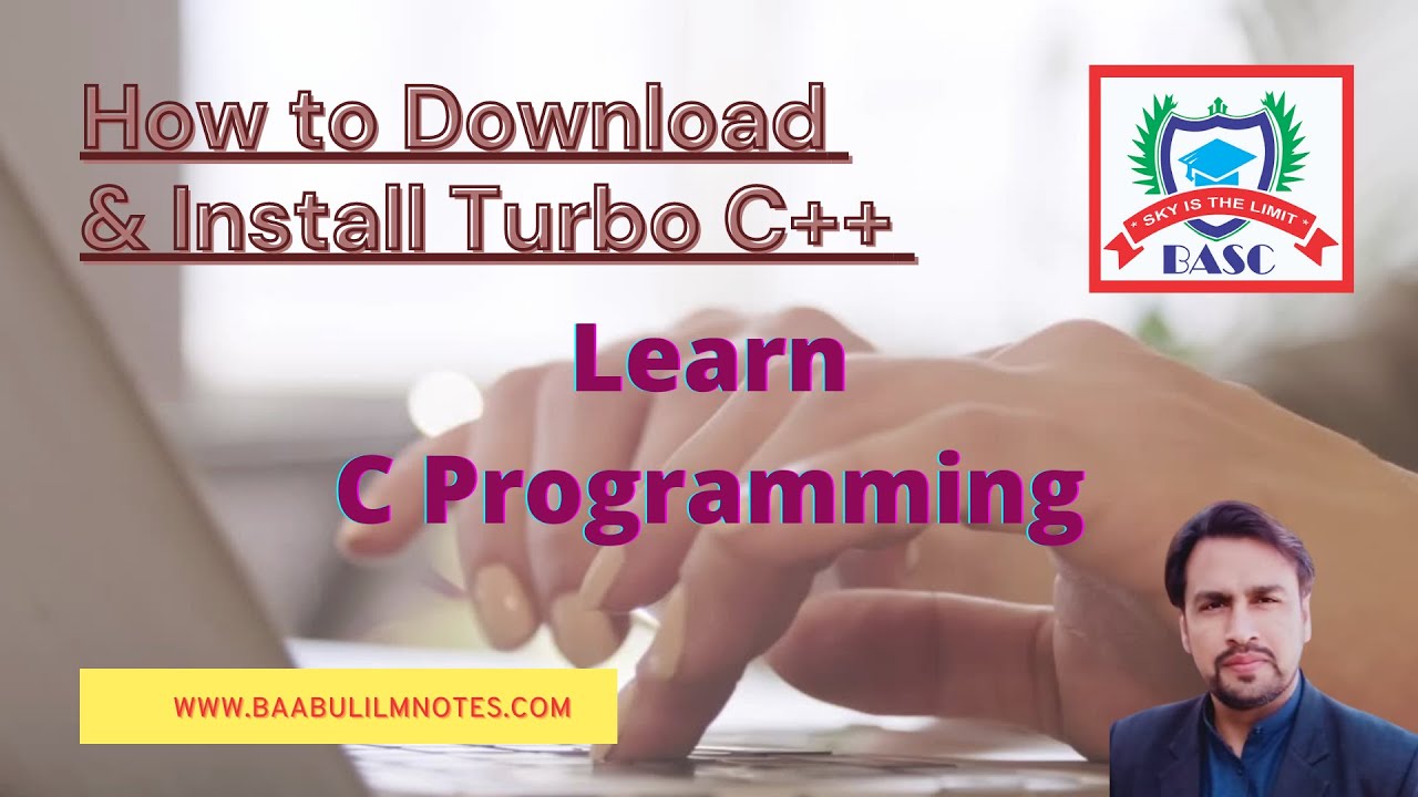 Lesson 1 How To Install Turbo C C Programming Youtube