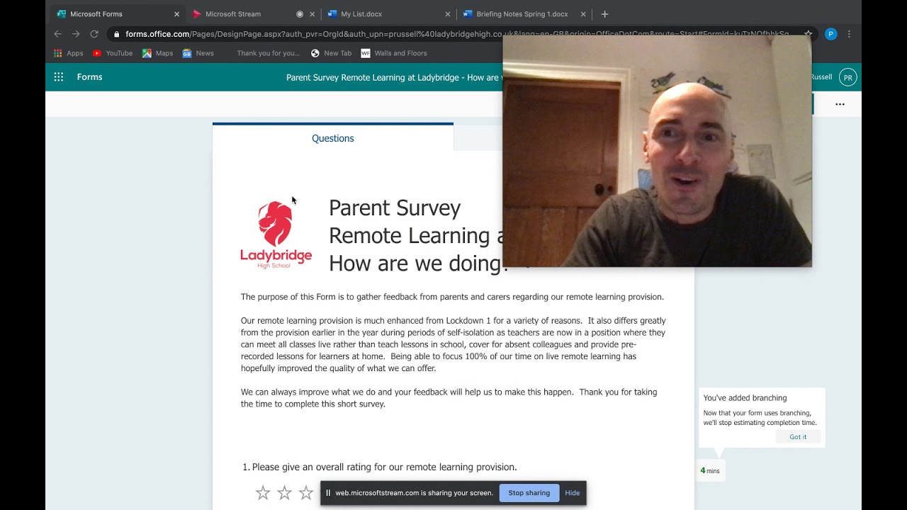 Shorter Version - Remote Learning Guide and Survey for Parents - YouTube