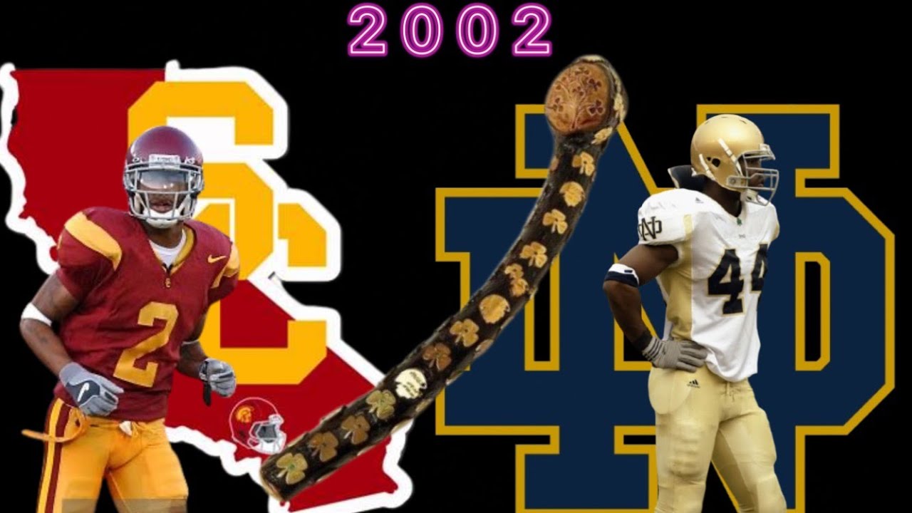 USC vs Notre Dame 2002 Full Game - YouTube