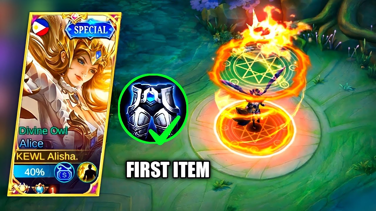 IMPROVE YOUR EARLY GAME IN ALICE!! ALICE TOP GLOBAL GAMEPLAY-MLBB - YouTube