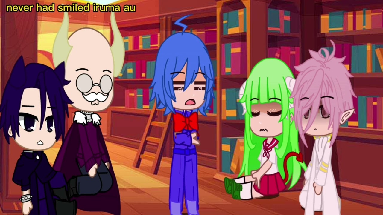 ||wtdsik react to iruma au's||TW,blood||wtdsik|| - YouTube