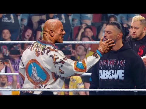 The Rock got ANGRY after Acknowledging Roman Reigns WWE SmackDown ...