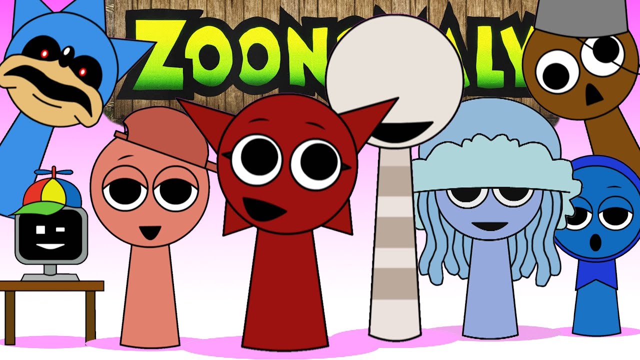 Sprunki Compilation Zoonomaly Theme Song Part 4 (Cover) - YouTube