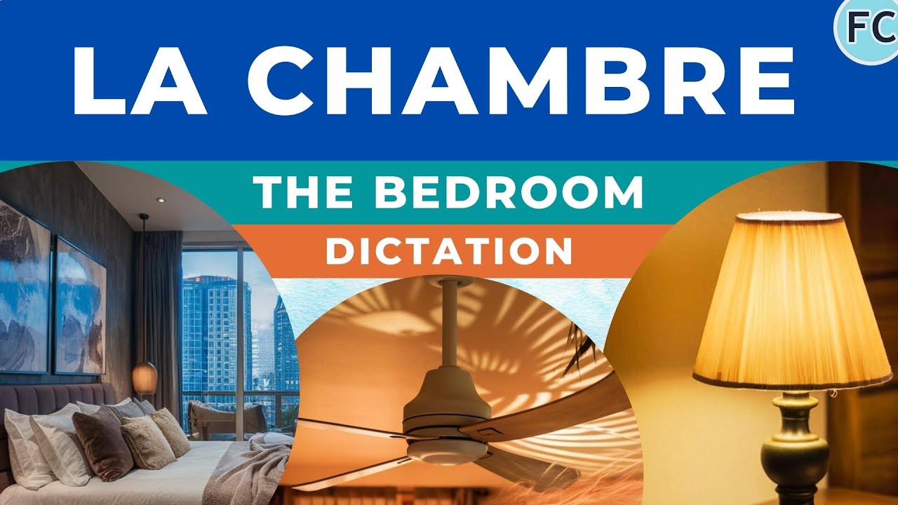 French Bedroom sentences dictation #frenchdictation #learnfrench - YouTube