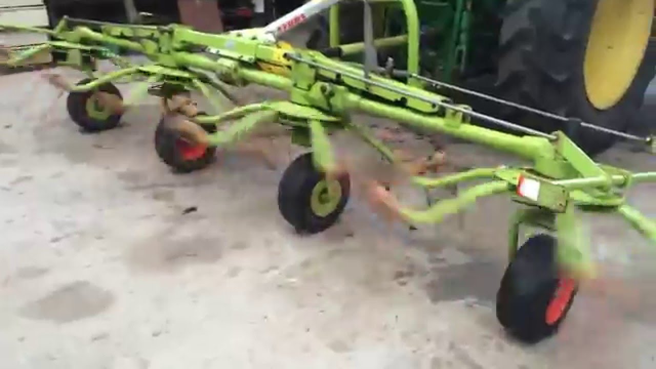 ##SOLD## - Claas Volto 52 Tedder - YouTube