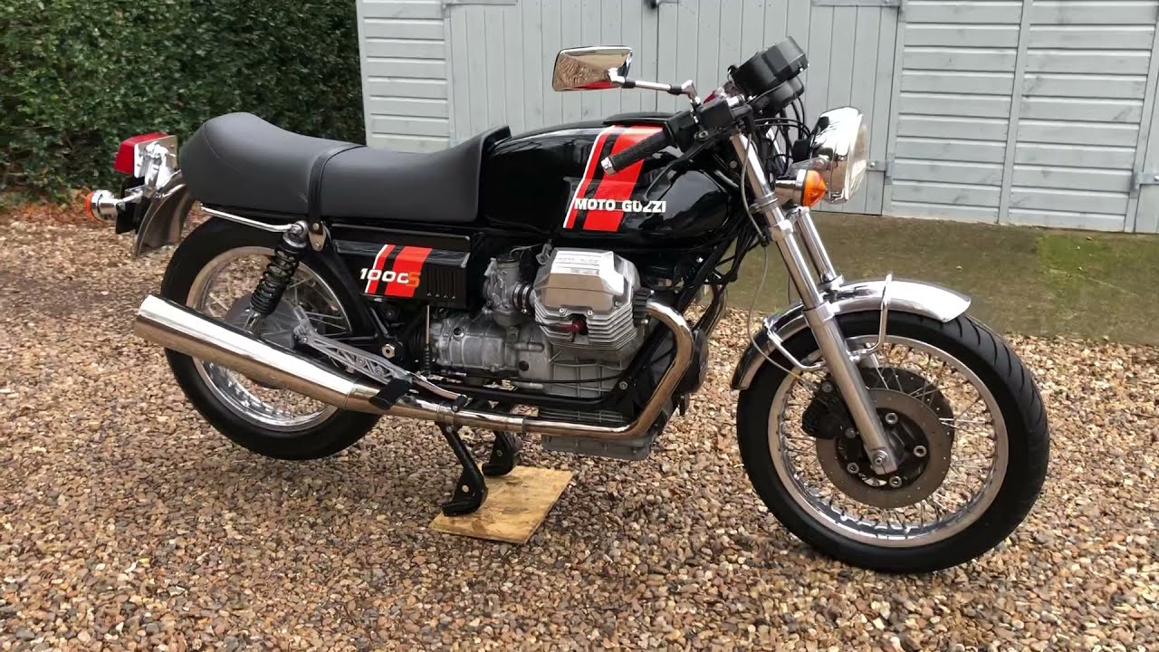 1990 Moto Guzzi 1000S - YouTube