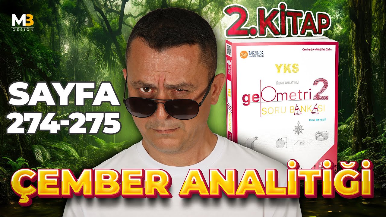 ÖSYM Tadında Sorular Test - 4 | Çember Analitiği | 345 Geometri 2.Kitap ...