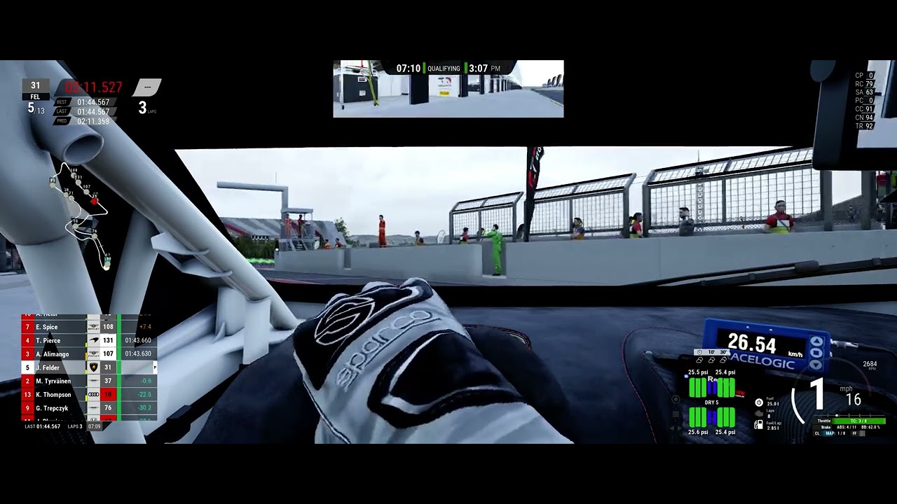 Shift F1 League - ACC: Season 4 - Race 2 (Kyalami GT3) - YouTube