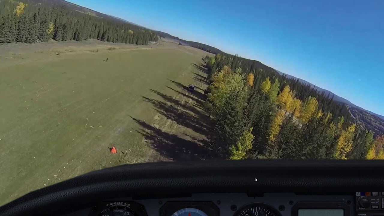 GUSTY Landing at Hinton Entrance!!? Or is it? - YouTube
