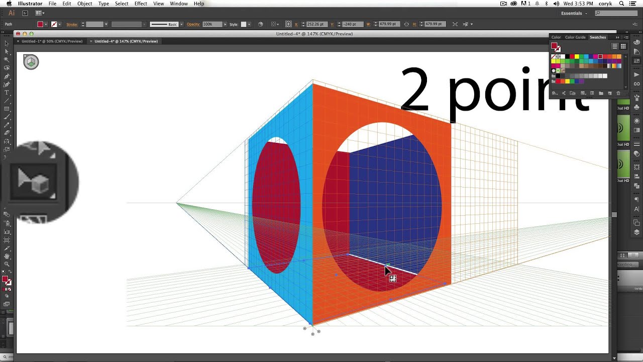 Vector Activity: Perspective Grid - YouTube