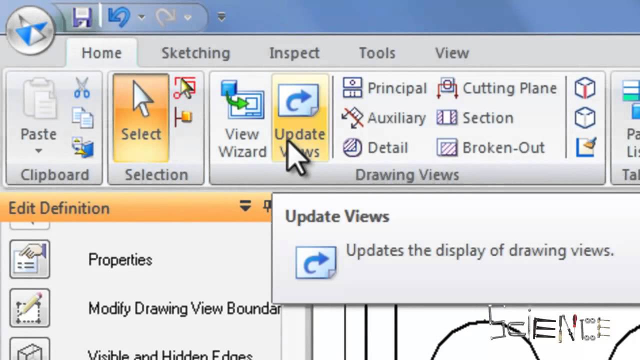 Science web Solid Edge ST 2 Tutorial 015 - YouTube