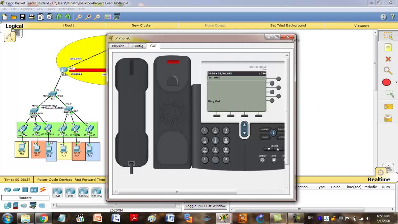 Cisco VOIP LAB - YouTube
