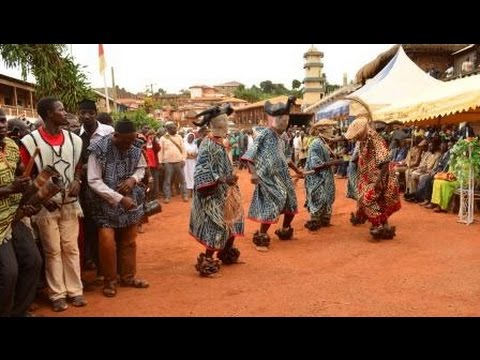 Traditional Dances preparation ahead of the KIKUM Competion in Kumbo ...