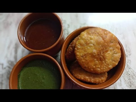 moongdal kachori | kachori chat Reciepe | katta meeta chutney reciepe ...