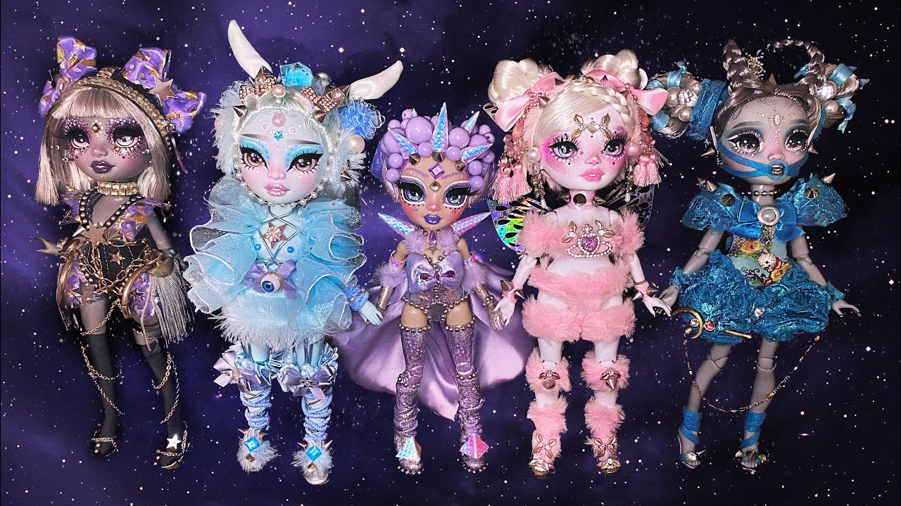 violet willow rainbow high doll transformation! - YouTube