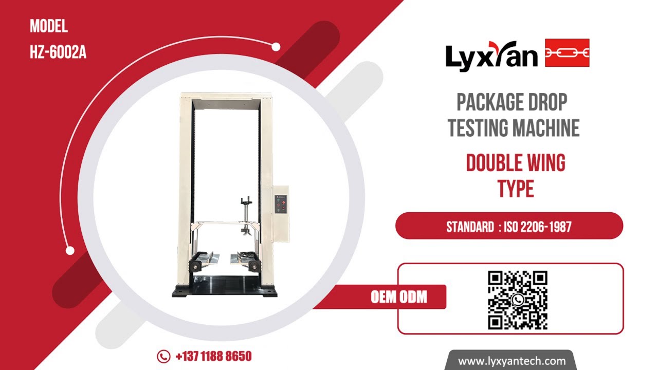 Packaging Customized double-wing drop test machine Manufacturing Using ...