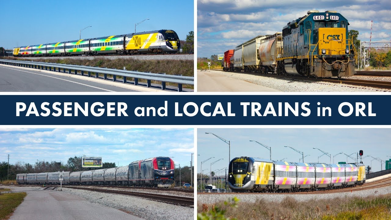 Passenger and Local Trains in Orlando, FL | Amtrak, Brightline, and CSX ...
